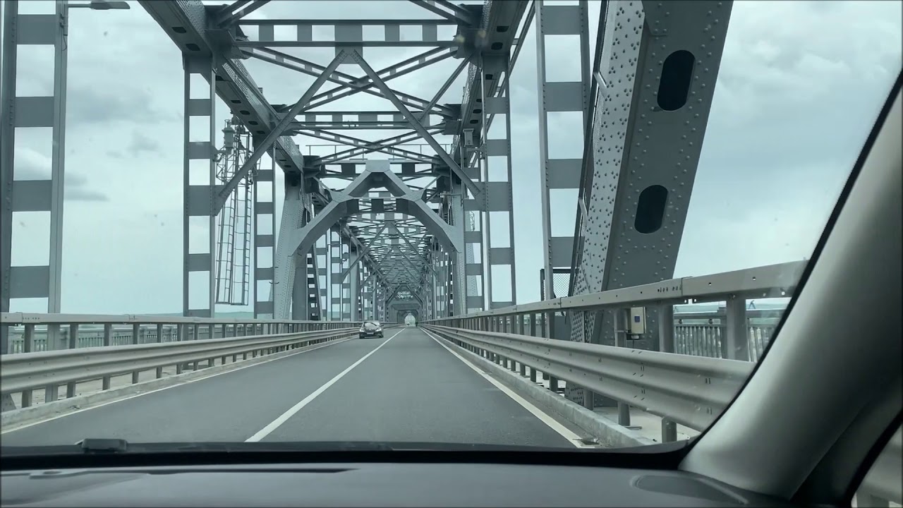 ENTERING FROM ROMANIA TO BULGARIA, GIURGIU TO RUSE BORDER CROSSING ...