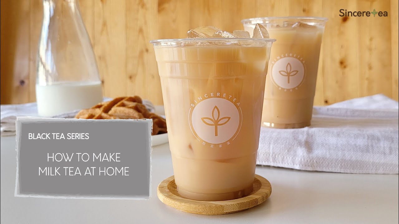Black Tea Series: How to make milk tea at home | MILK TEA DIY 2021 ...