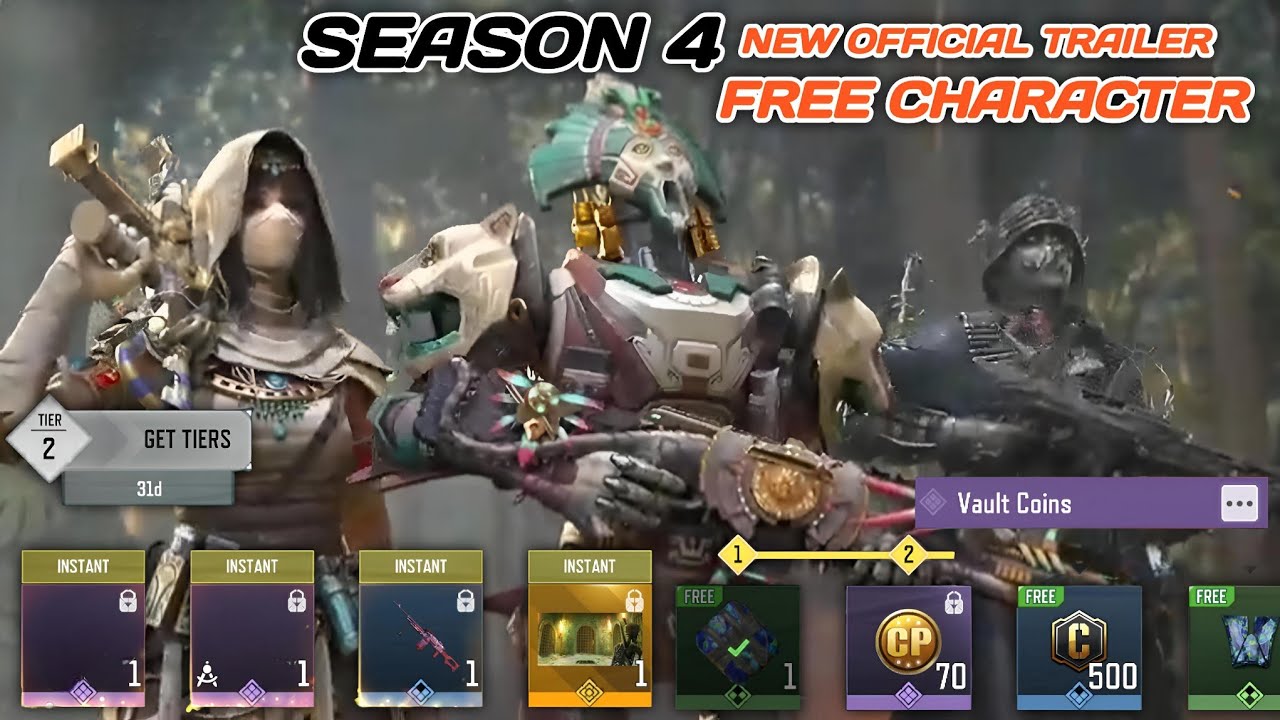 Season 4 Free World Championship Free Characters | Season 4 New ...