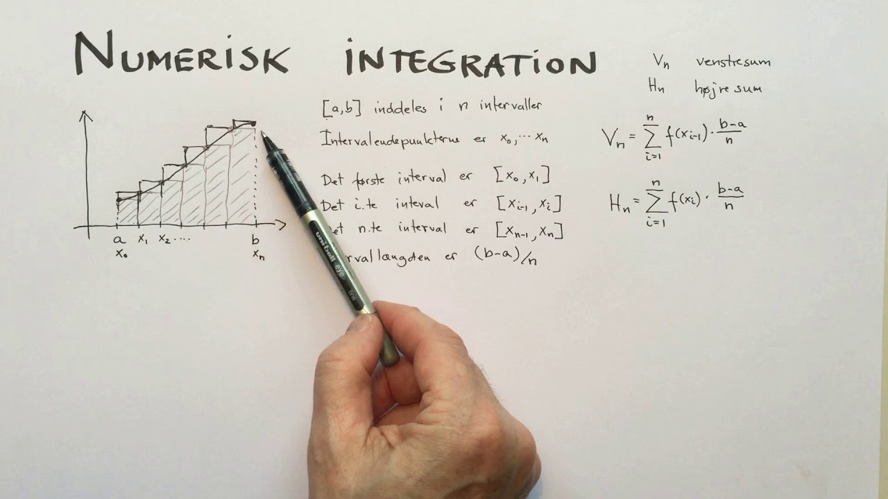 Numerisk integration - YouTube