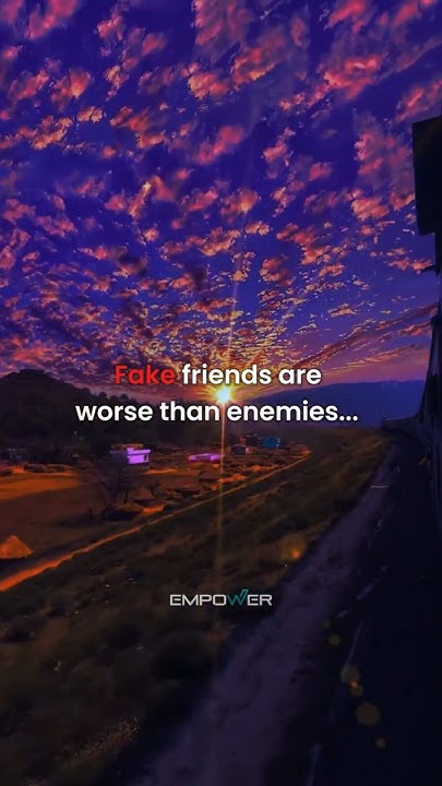 Fake friends are worse than enemies #shorts #shortsfeed #trending #viral #motivation - YouTube
