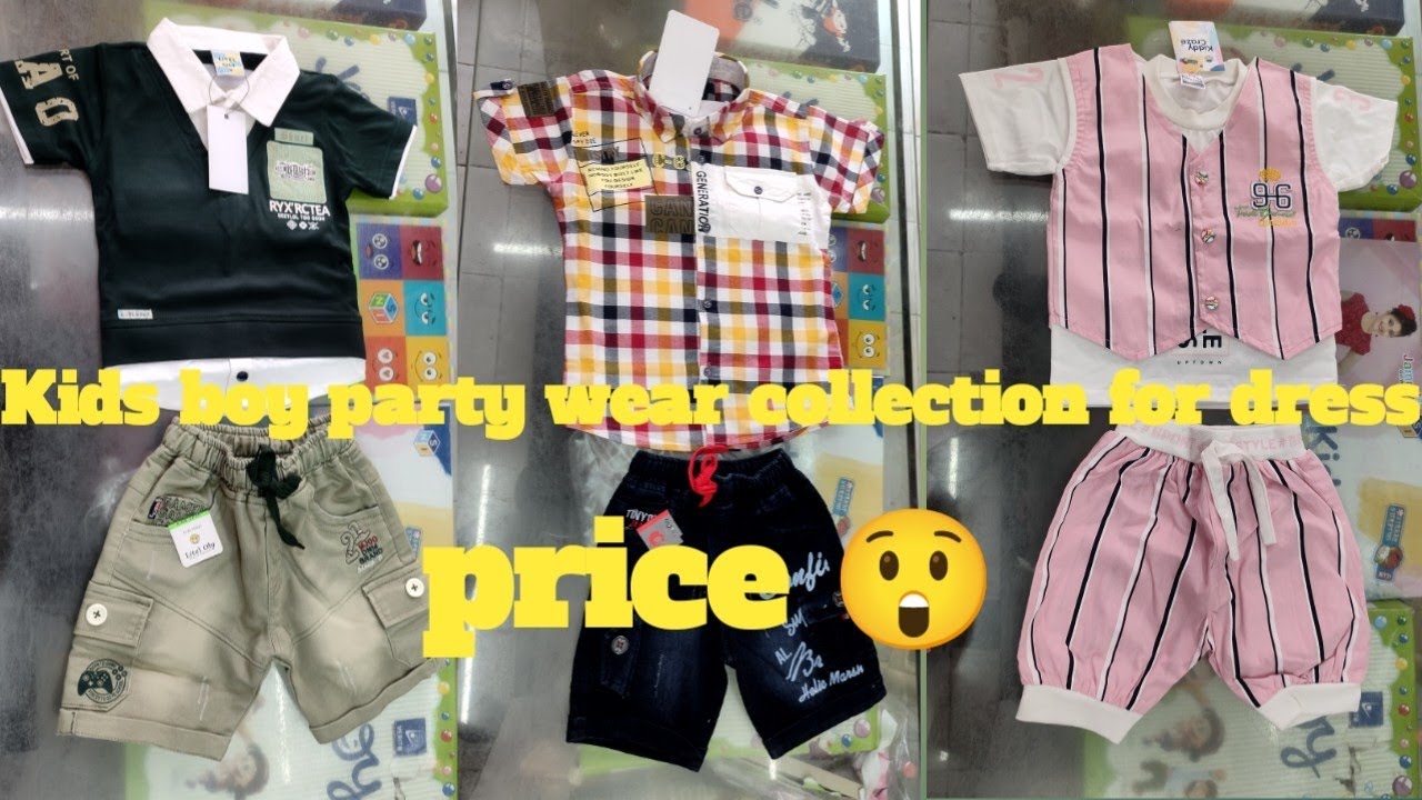 kids boy party wear collection for dress | kids dress boys | Kids party ...