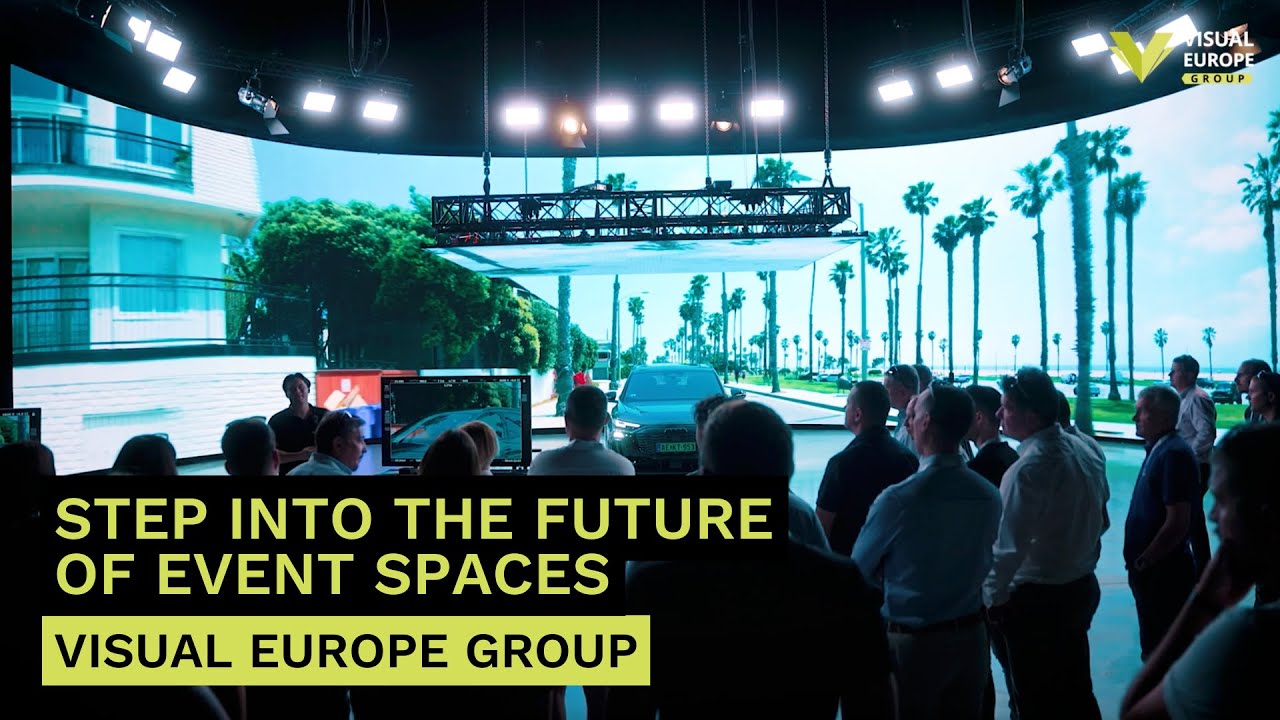 Step into the future of event spaces! I Visual Europe Group - YouTube