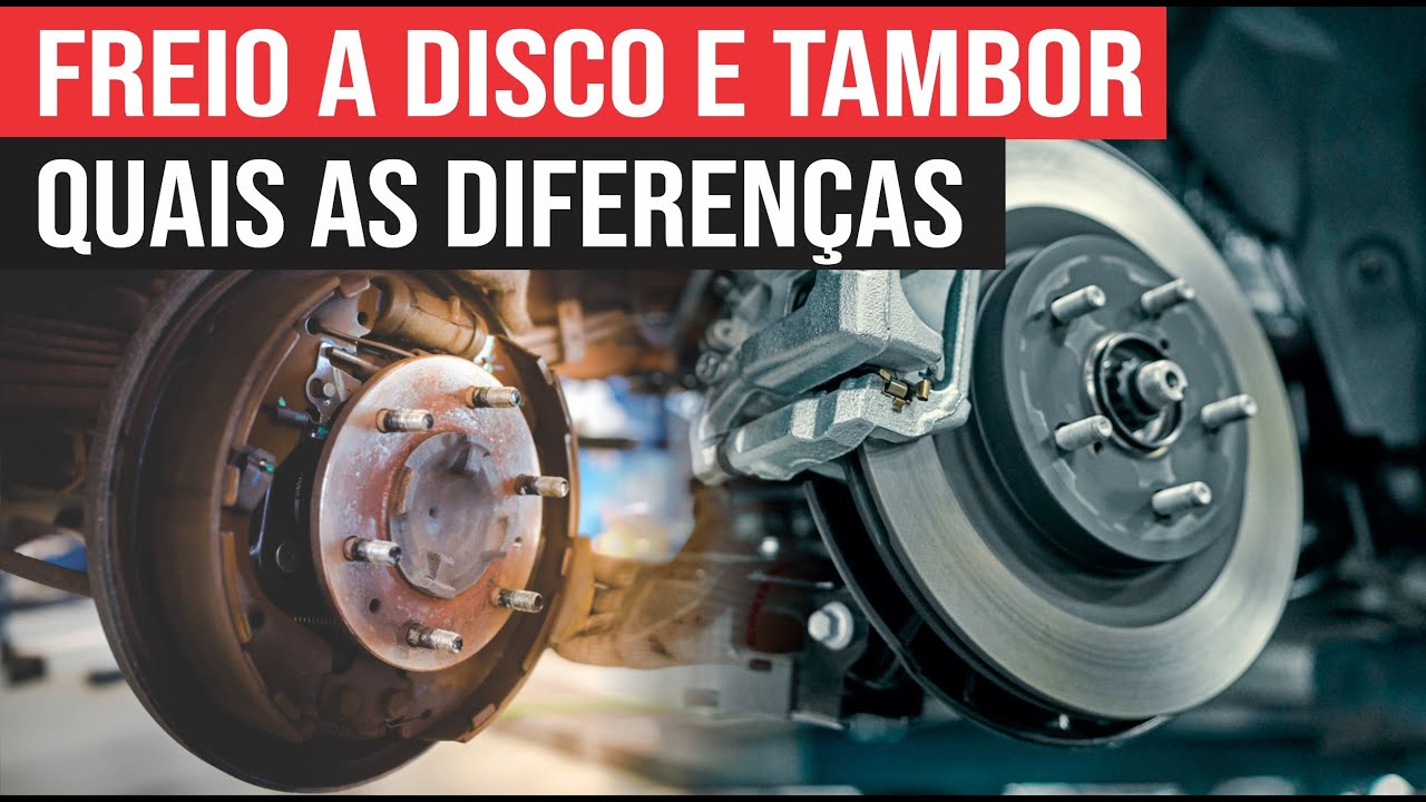 Freio a Disco e Freio a Tambor - Qual a Diferença entre eles? - YouTube