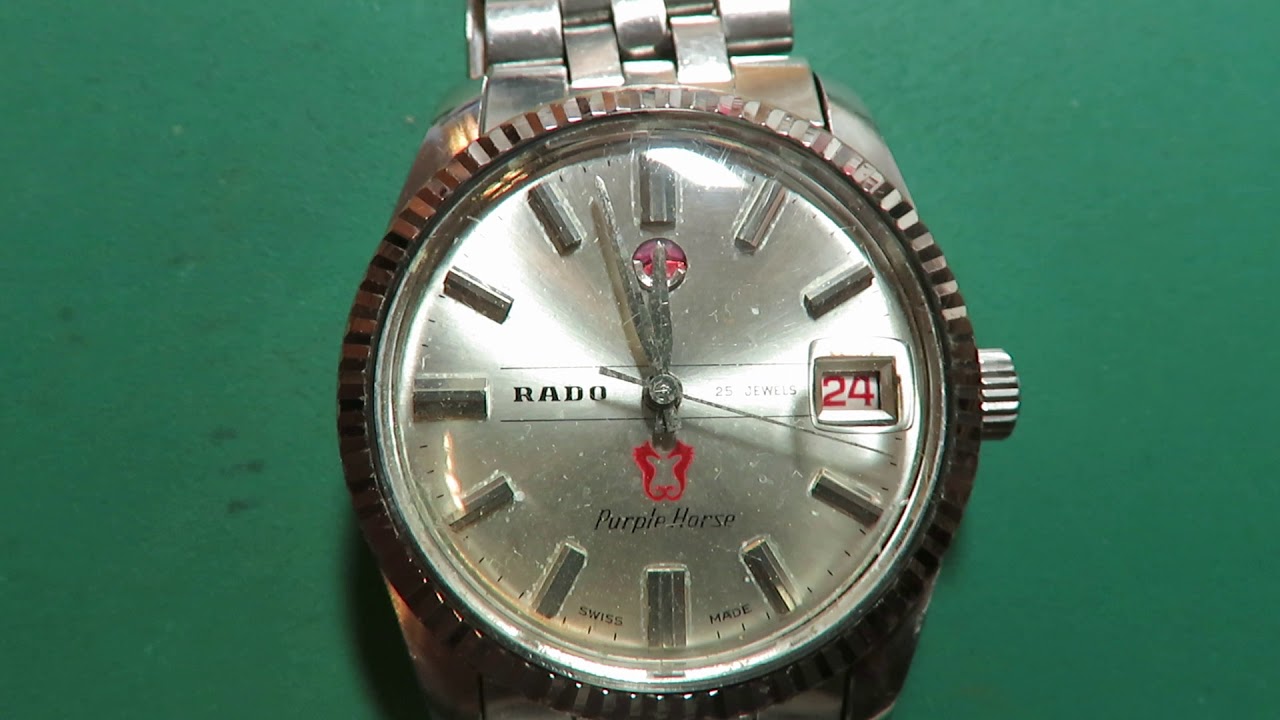 RADO Purple Horse (Ref.11761) - YouTube