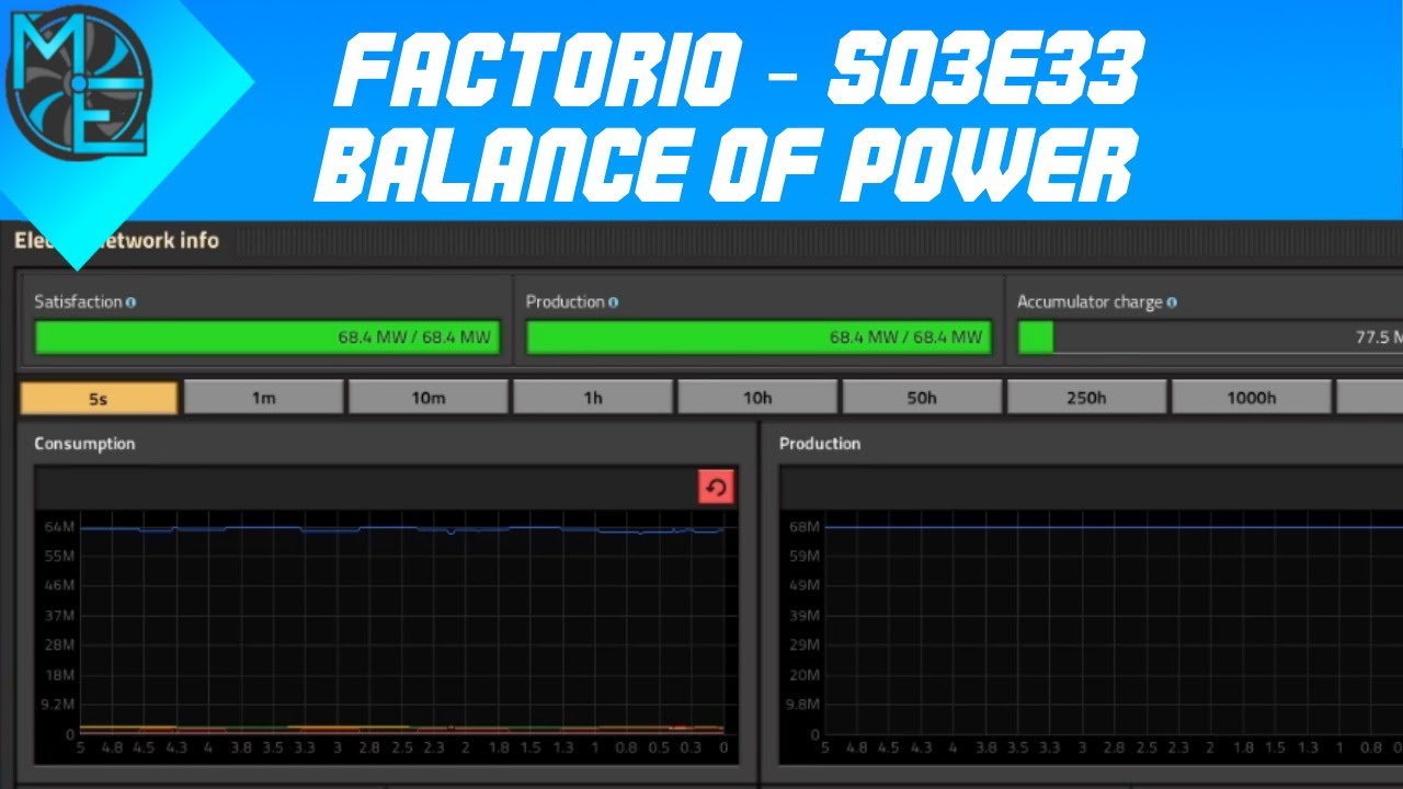 Factorio - S03E33 - Balance of Power - YouTube