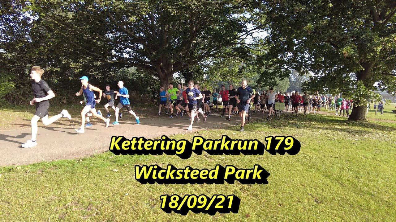 Kettering Wicksteed Parkrun 179 Full 5K Run - YouTube