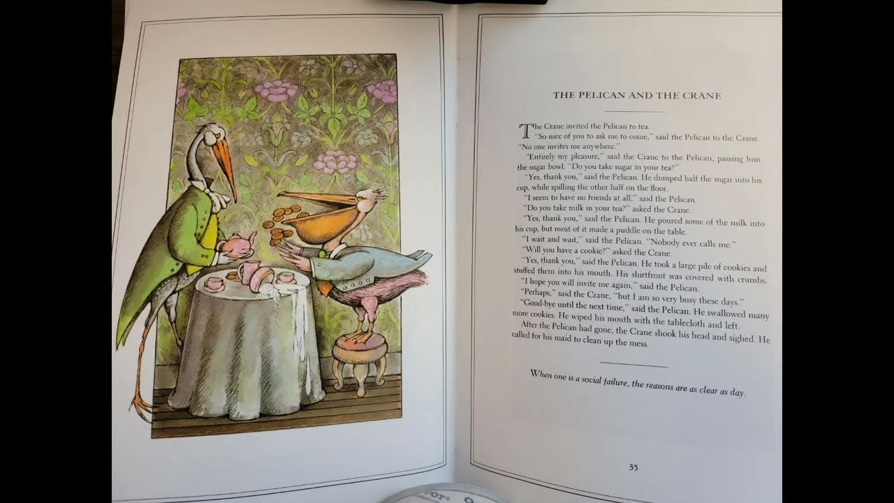 Fables: The Pelican and the Crane- Read Aloud - YouTube