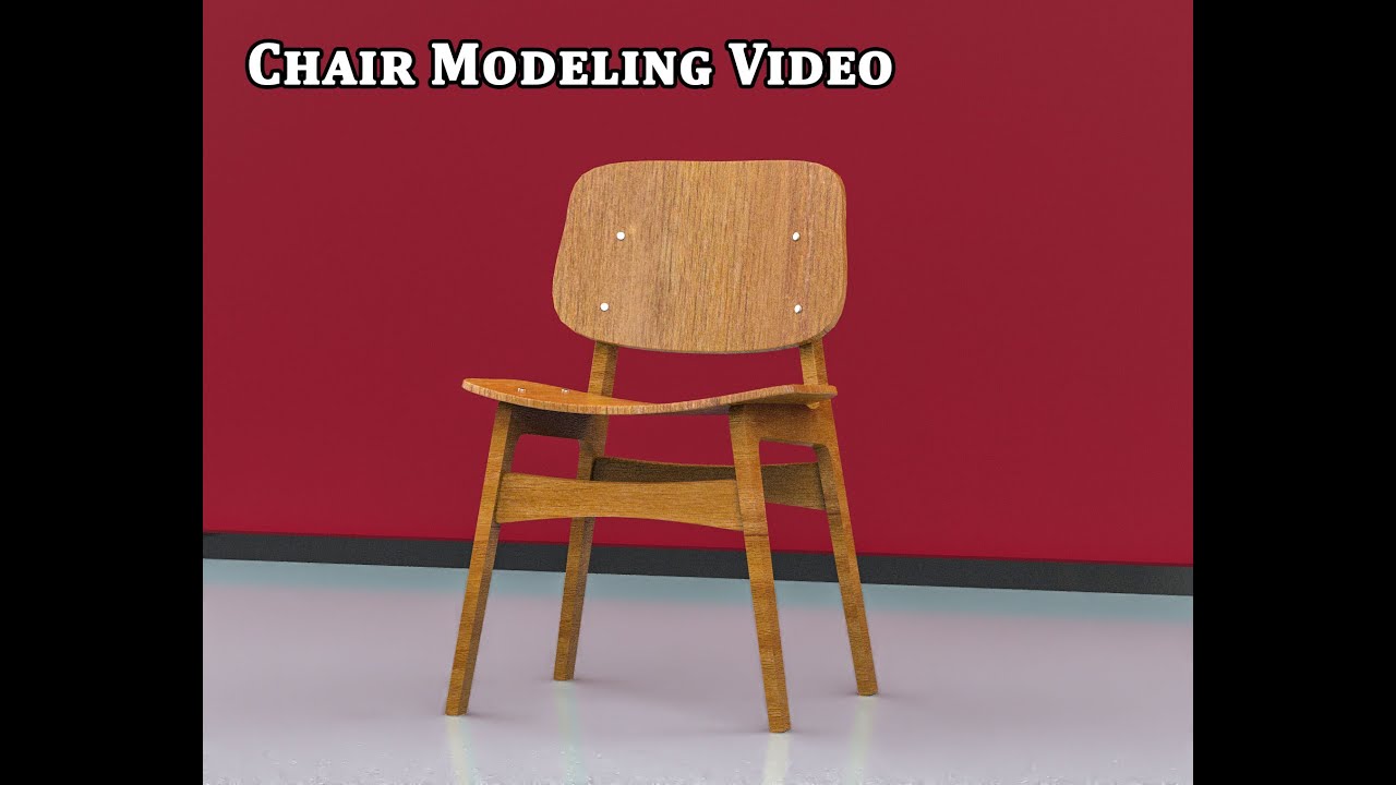3D Chair Making Video (Similar from Blender Guru) - YouTube