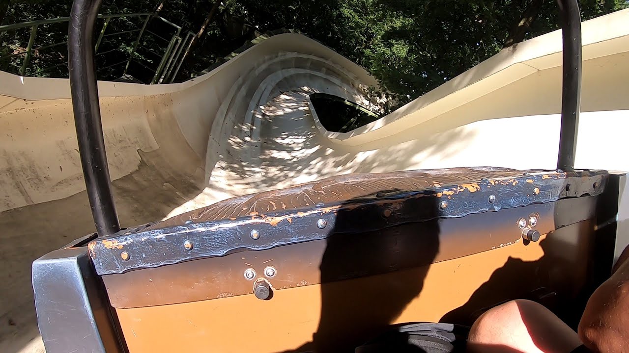 Intamin Swiss Bob Farewell Bobbaan Efteling 2019 POV Onride - YouTube