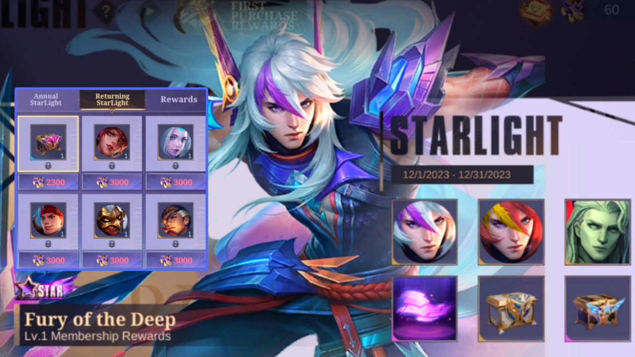 Update Reward Starlight December & Starlight Shop - YouTube