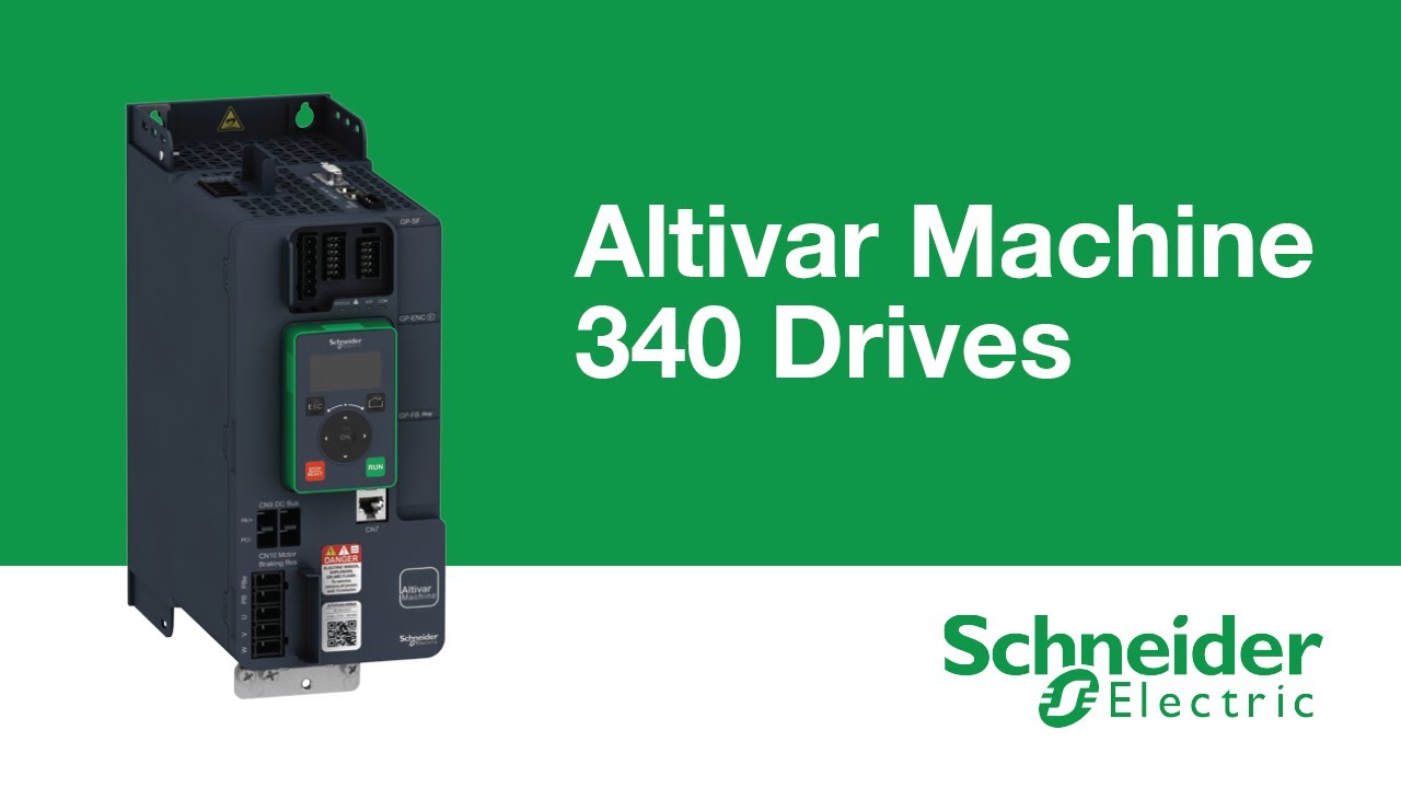 Schneider Electric - Altivar Machine 340 Drives - YouTube