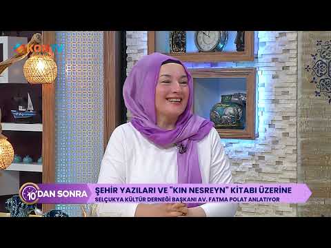 10 DAN SONRA 01 MAYIS 2024 AV FATMA ŞEREF POLAT   ŞEHİR YAZILARI