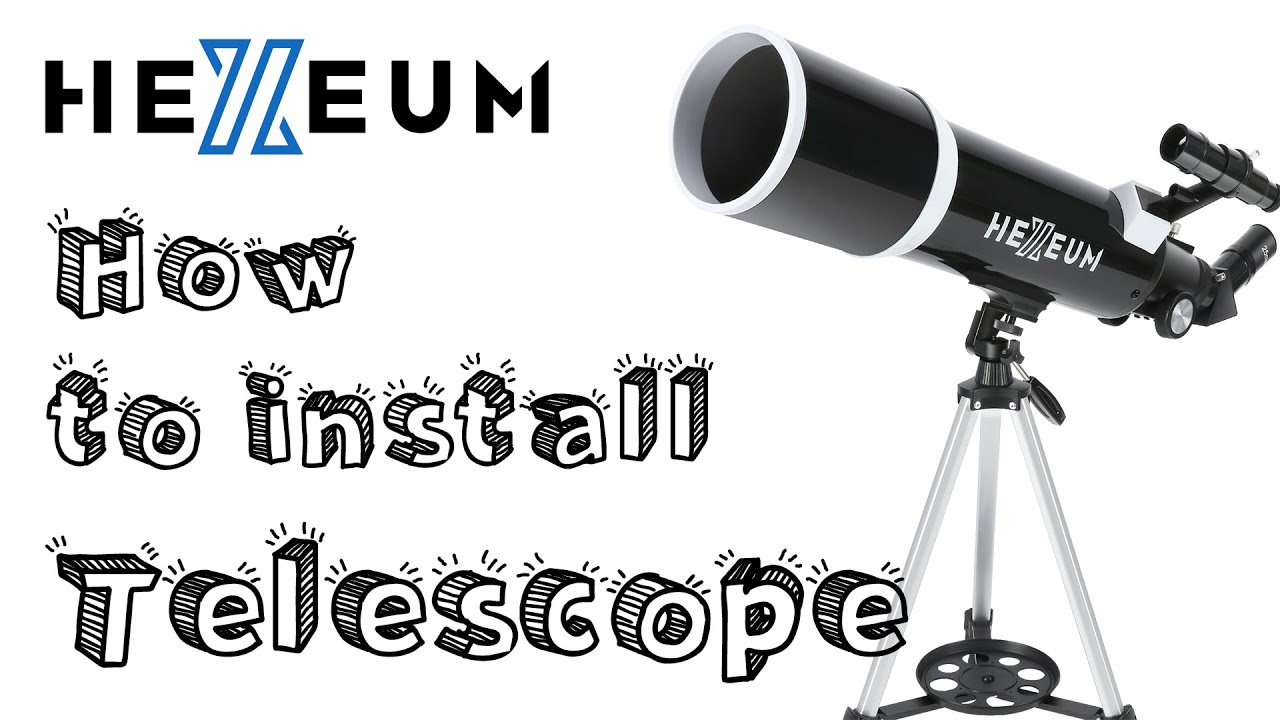 How To Install 80600 Telescope - YouTube
