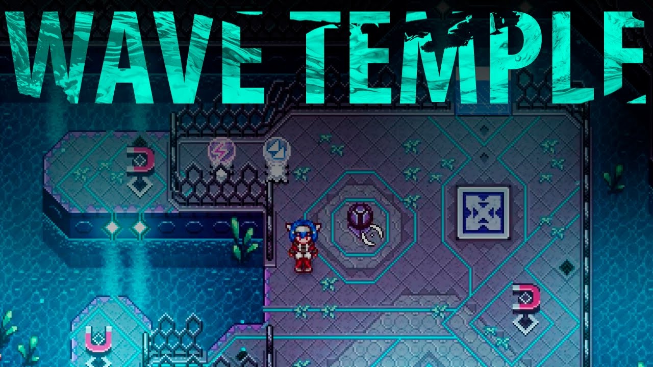 Crosscode Wave Temple #1 - Wireless Fish. - YouTube