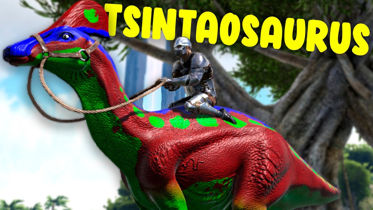 COMO TAMEAR TSINTAOSAURUS Y TODAS SUS HABILIDADES - ARK: PREHISTORIC ...