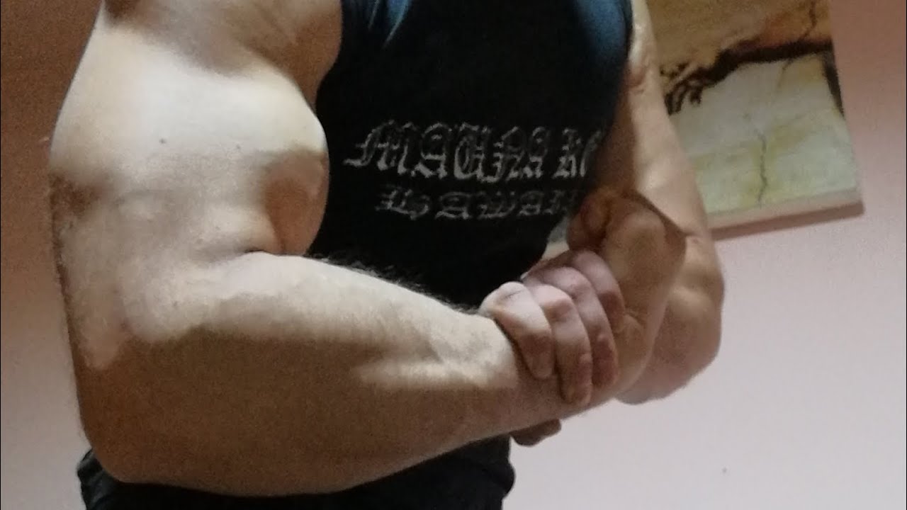 Natural bodybuilding Biceps STRENGHT day 38 #5amchallenge #500subs # ...