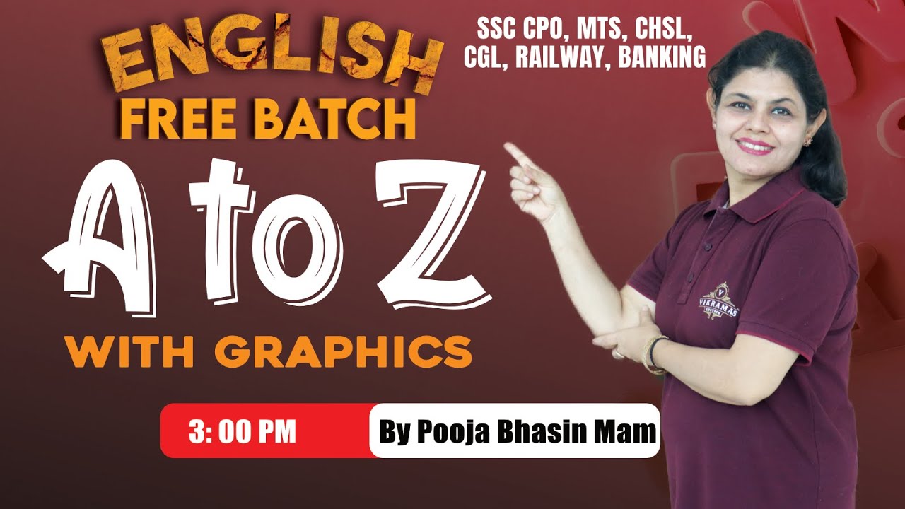 A to Z English with Graphics for SSC 2023 | SSC CPO English Classes by ...