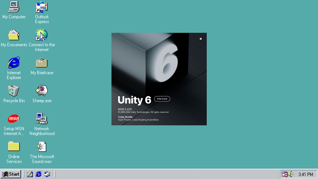 Can You Make A Unity Game On Windows 98? - YouTube