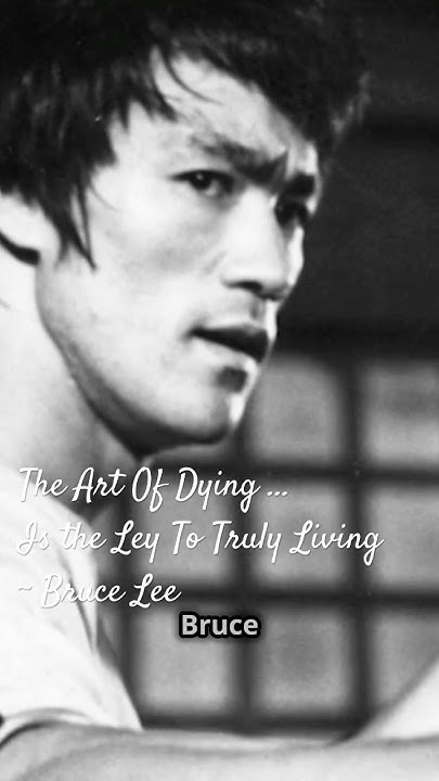 The Art of Dying: Bruce Lee’s Secret to True Mastery - YouTube