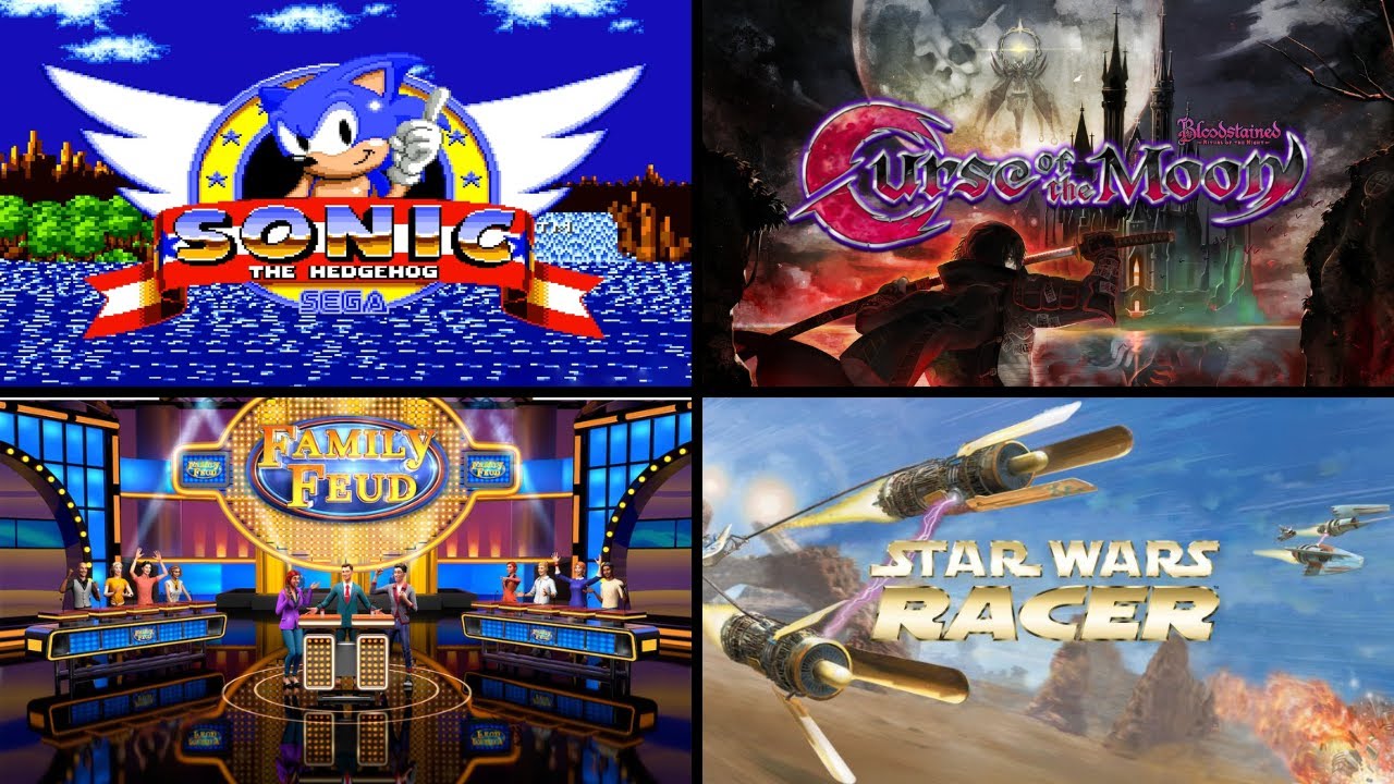Sonic the Hedgehog - Castlevania of the Moon - Family Feud - Star Wars ...