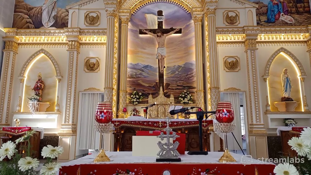 Grotto blessing and Holy Mass At St Mark's Church Kuniamuthur on 10/1 ...