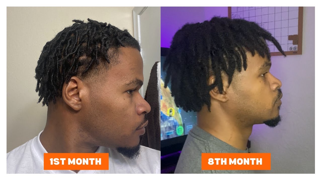 8th Month locs/dreads journey [Quick Update] - YouTube