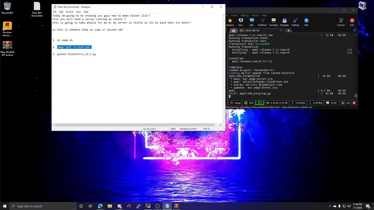 How To Make Telnet Lists For Scanning 2020 - YouTube