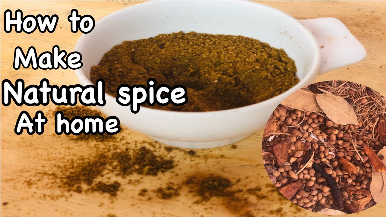 How to make homemade all purpose natural spice for soup and stews - YouTube
