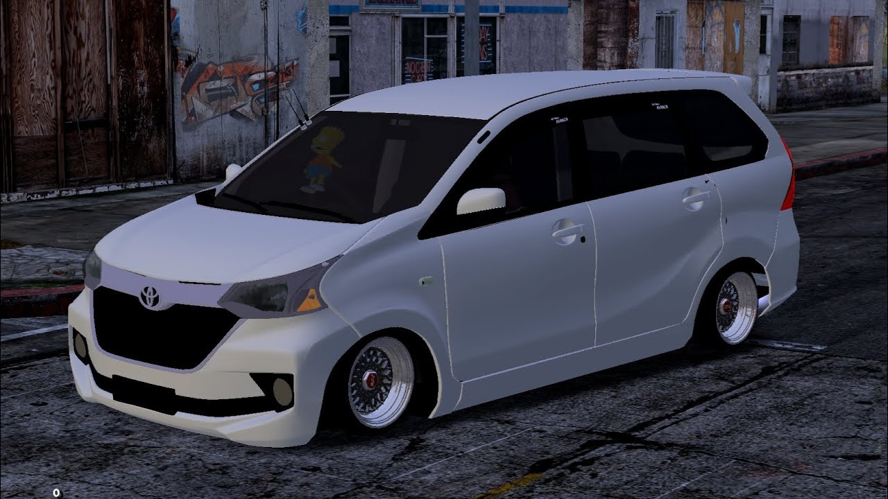 SHARE TOYOTA AVANZA WITH BBS RIMS GTA SA #stance - YouTube