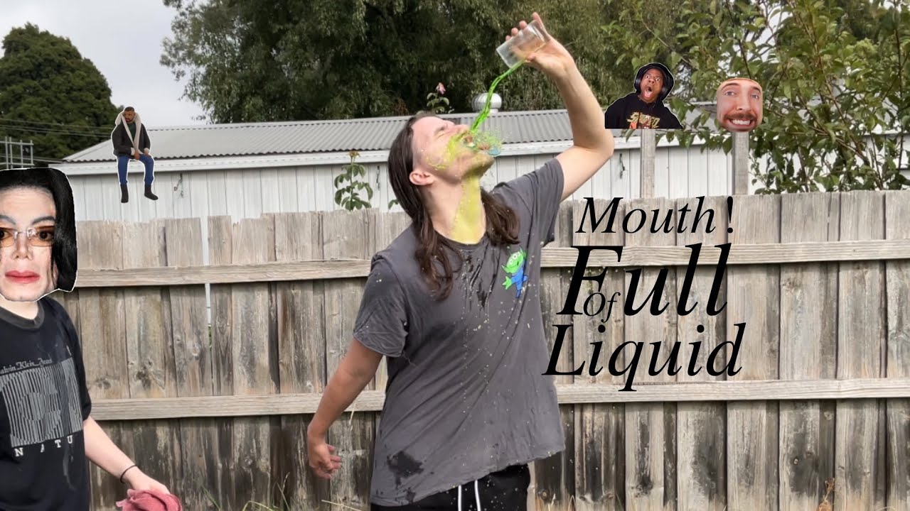 A MOUTH FULL of mystery LIQUID! - YouTube