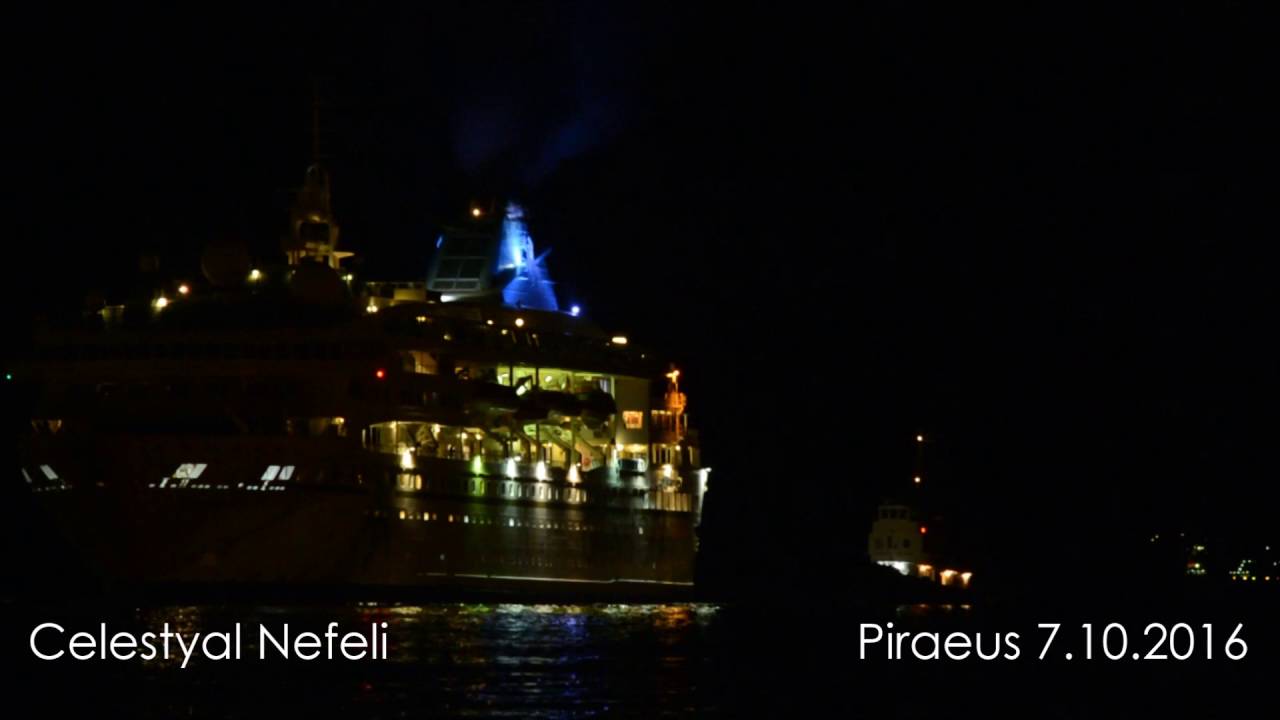 CELESTYAL NEFELI arrival at Piraeus Port - YouTube