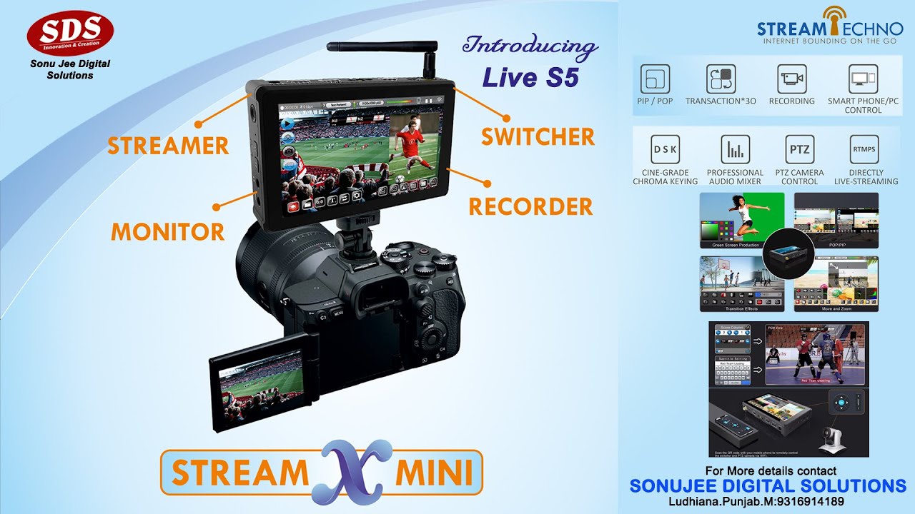 Introducing Live S5 Stream X Mini Dual HDMI Live Video Encoder with ...