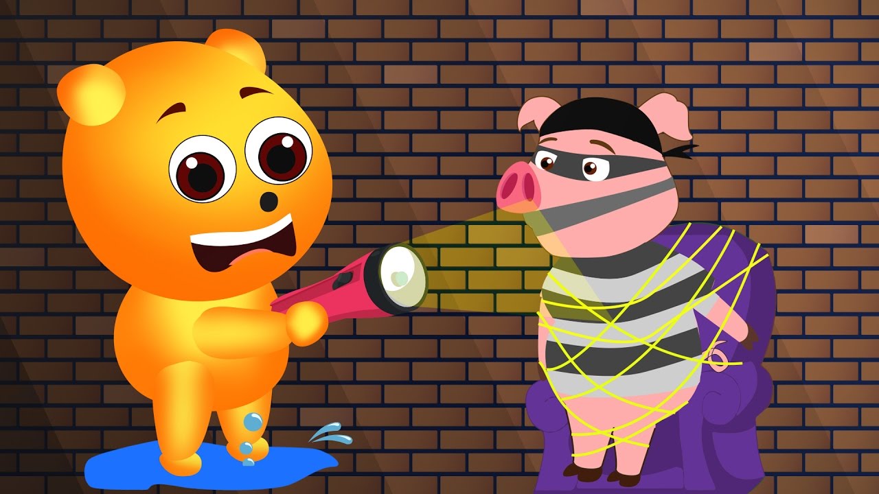 Mega Gummy Bear Thrief Fight Finger Family Songs Compilation Nursery ...