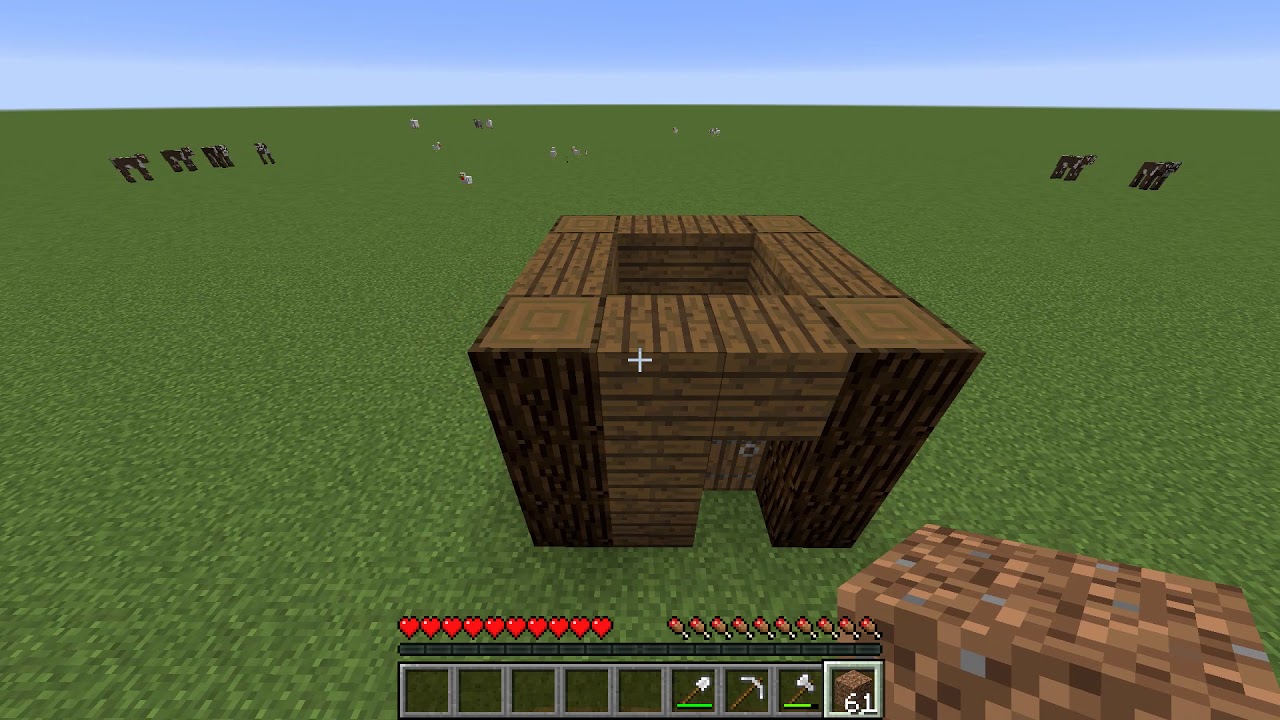 Minecraft How To #1 | Simple Shed - YouTube