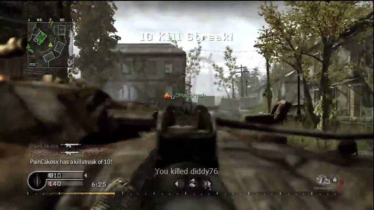 Call of Duty 4: Team Deathmatch on Overgrown (G3) - YouTube