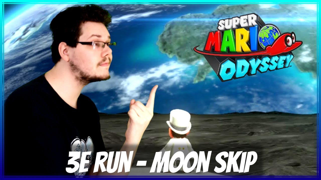 3e RUN Any% : MOON SKIP ?? - Super Mario Odyssey Speedrun - YouTube