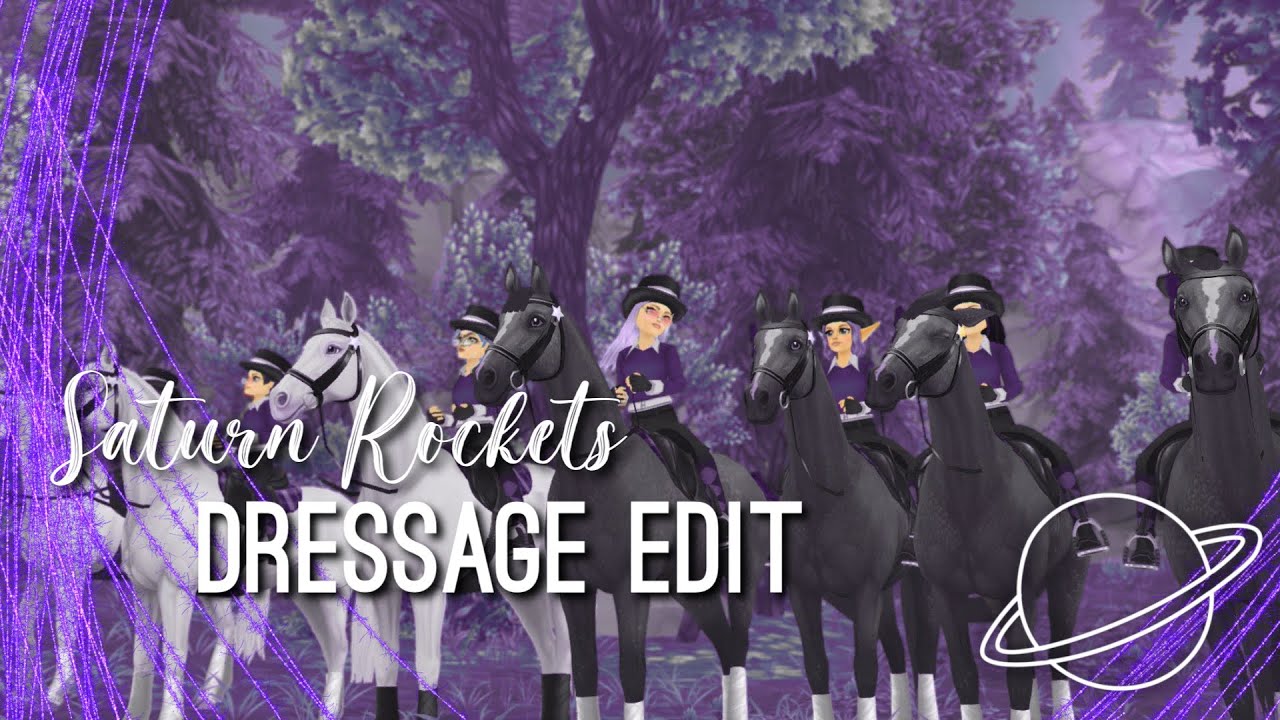 [sso] saturn rockets dressage edit 💜 - YouTube