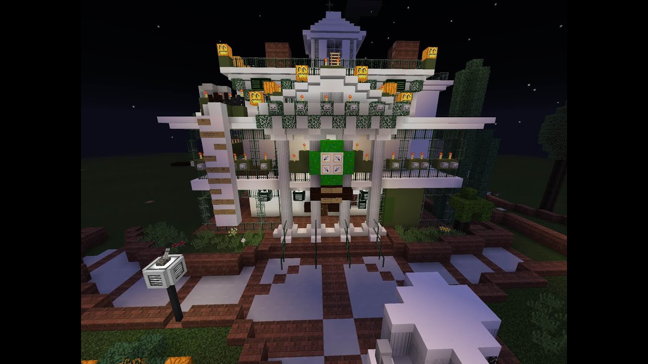 The Haunted Mansion Holiday (Minecraft)| Part 1 - YouTube