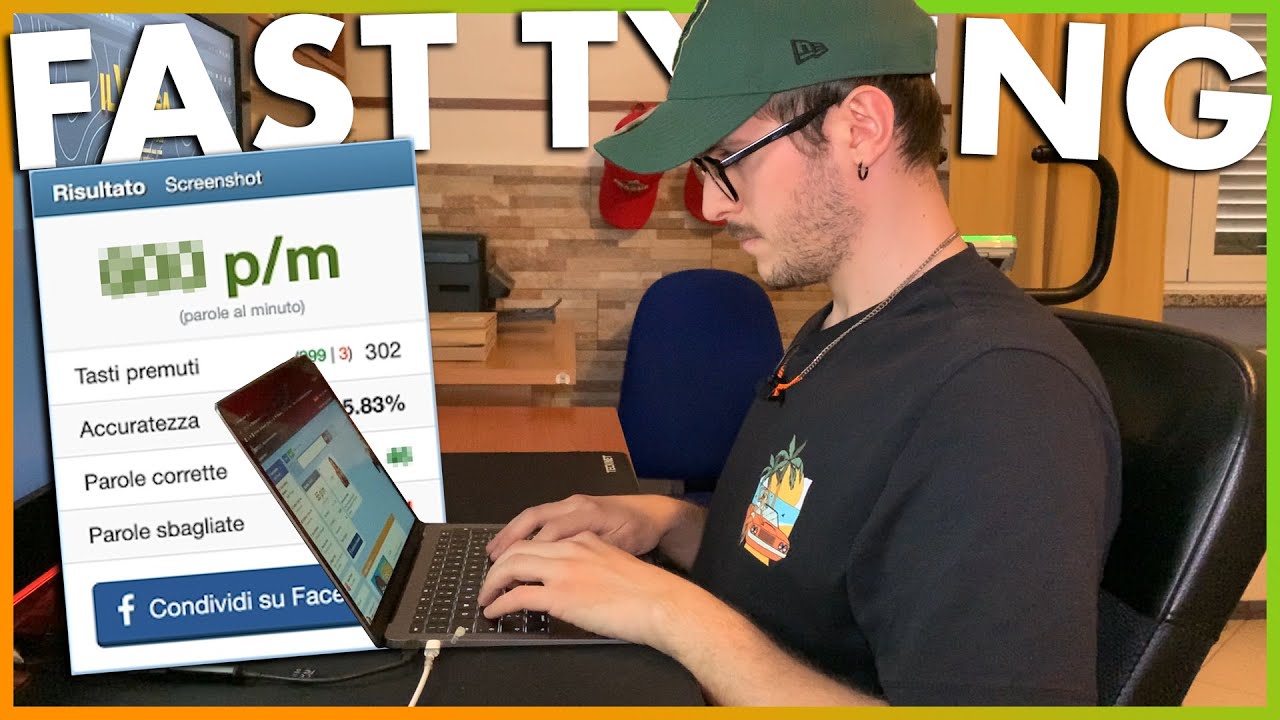 Quanto riesco a SCRIVERE VELOCE al COMPUTER? - Fast Typing - YouTube