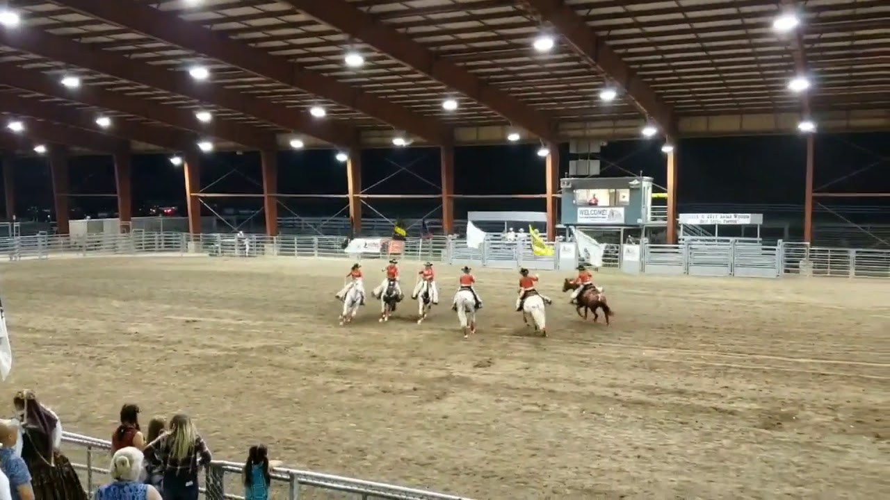 THE AMERICAN COWGIRLS RODEO DRILL TEAM! - YouTube