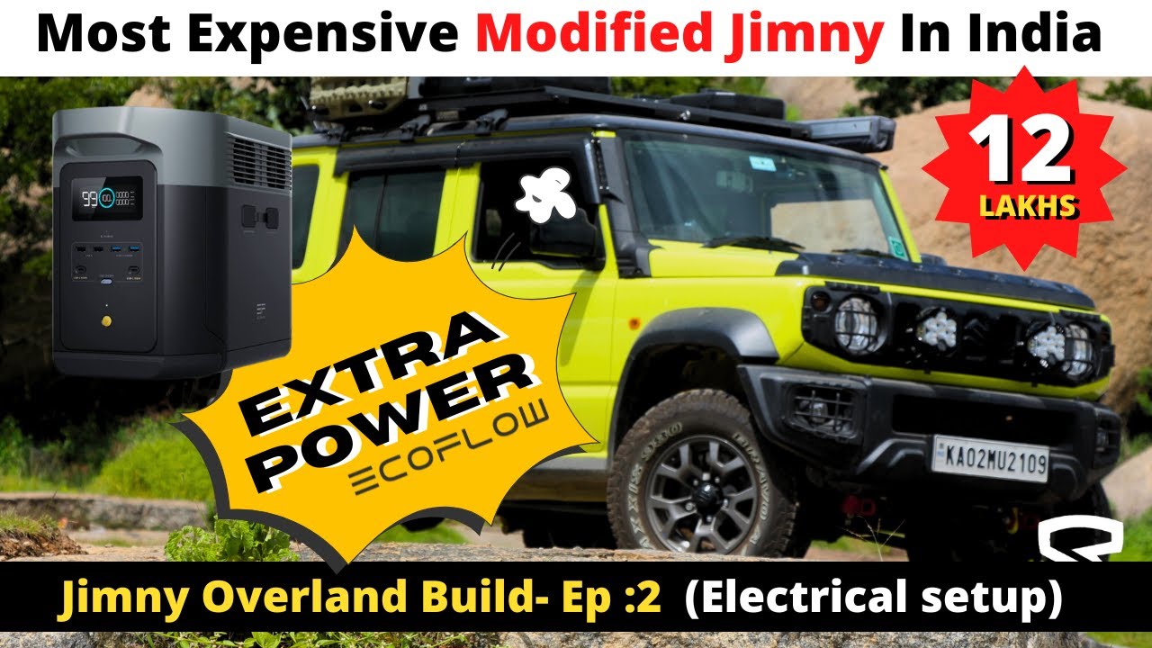 Battery upgrade for Jimny | Jimny Overlanding build Ep:2 | Modified ...