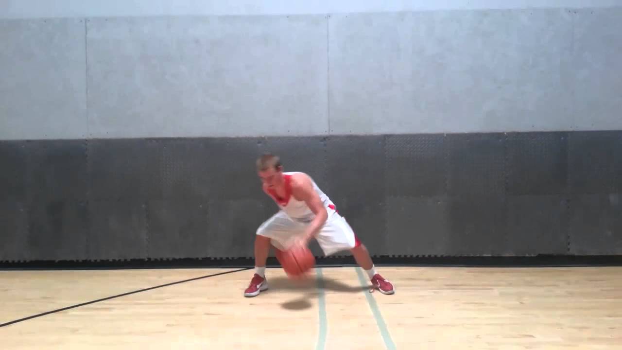 Advanced Ball Handling: Right hand half figure 8, left hand low dribble ...