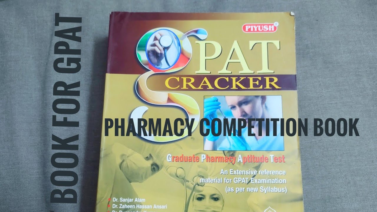 PIYUSH GPAT Cracker Book Review ll Book For GPAT Preparation ll Book ...