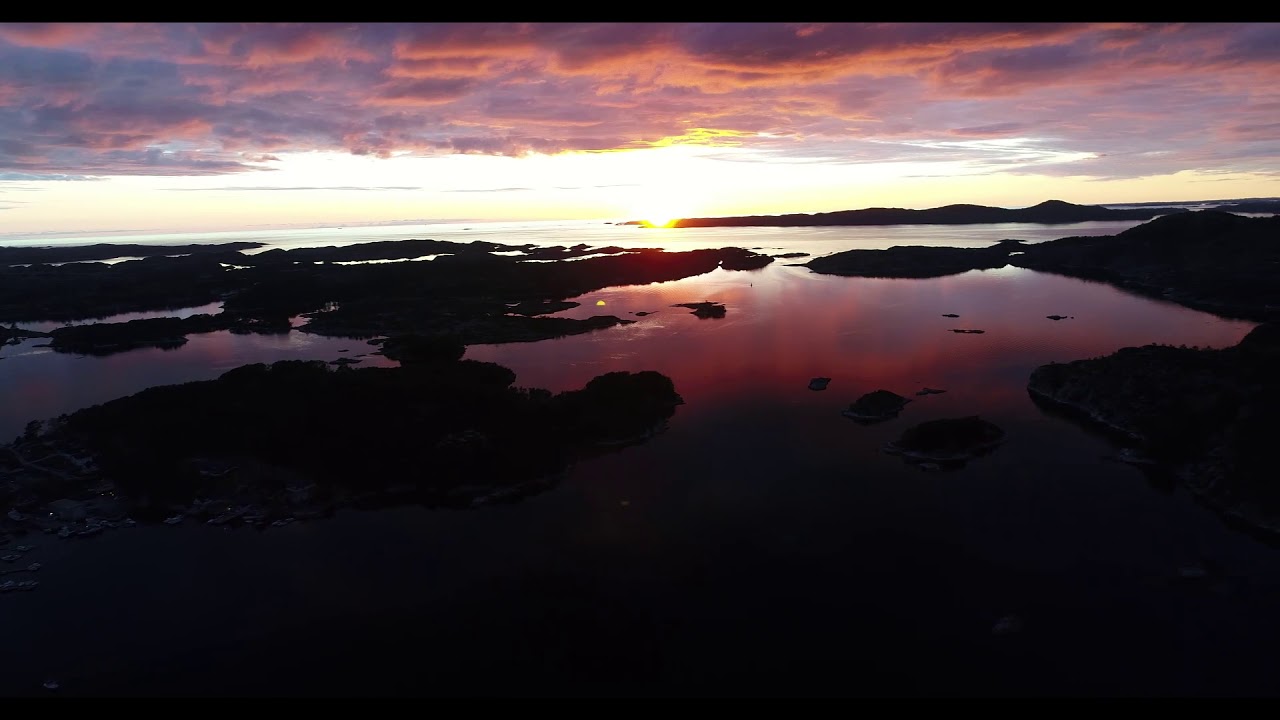 Drone Footage in Fitjar - YouTube