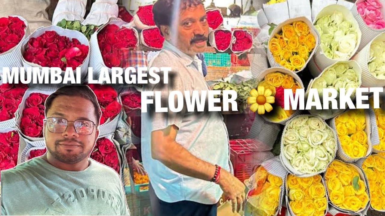 THE mumbai BIGGEST FLOWER MARKET IN DADAR STARTING JUST 10RSALL OVER ...