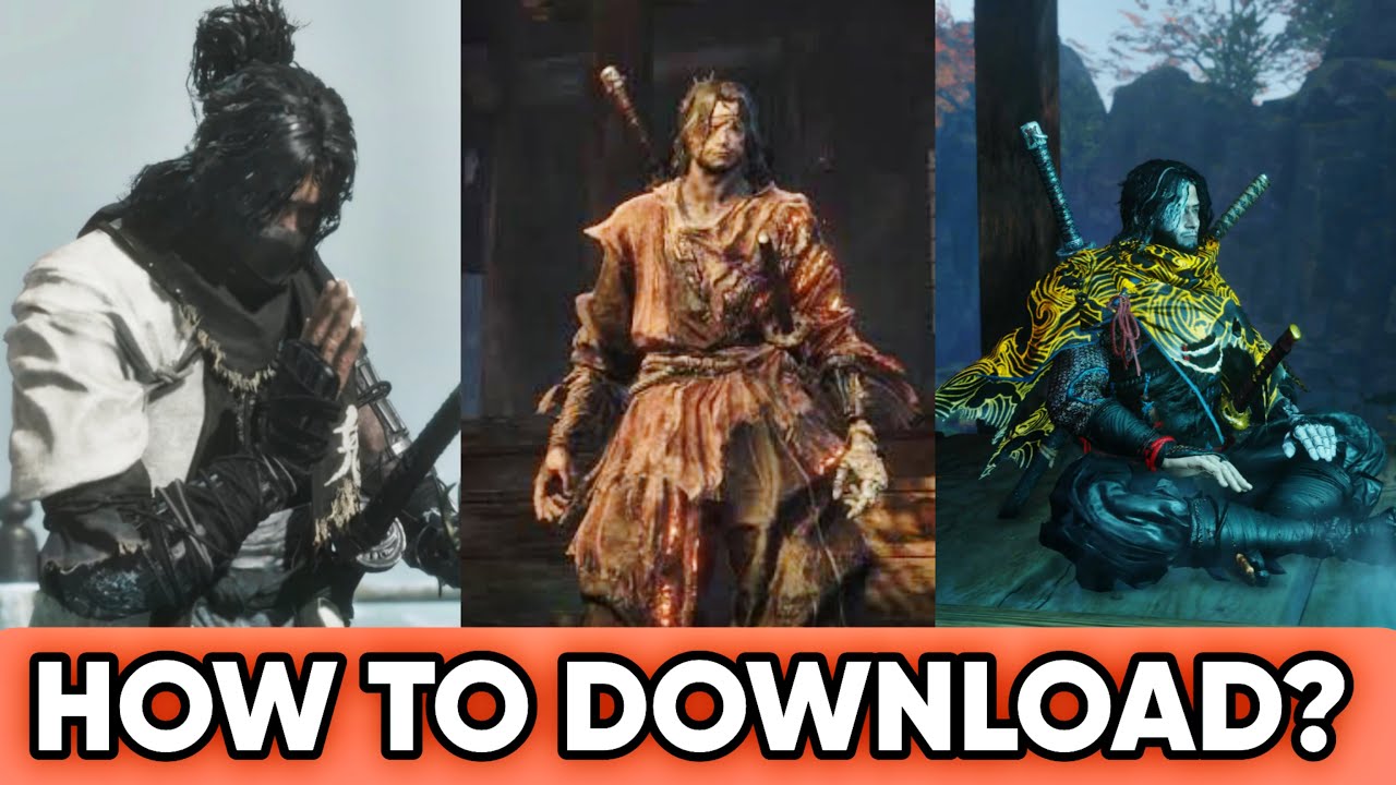 How to change your skin in sekiro ( Outfit ) Easy Tutorial | 100% ...