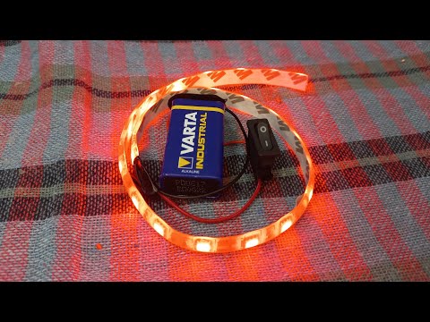 Pil ile led çalıştırmak | Led nasıl bağlanır | run led by battery