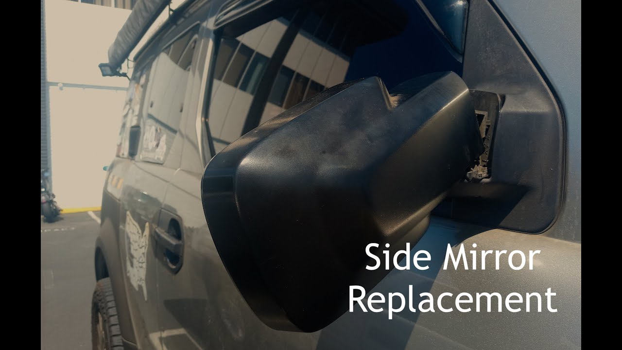 Honda Element Side Mirror Replacement #hondaelement - YouTube