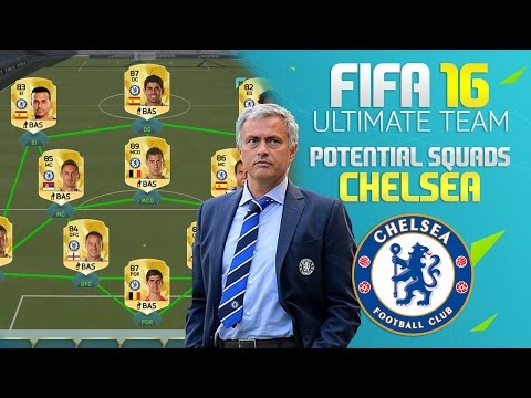 FIFA 16 CHELSEA | POTENTIAL SQUADS | FUT DRAFT - YouTube